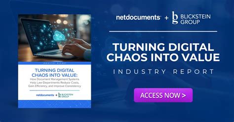 Netdocuments On Linkedin Industry Report How Document Management