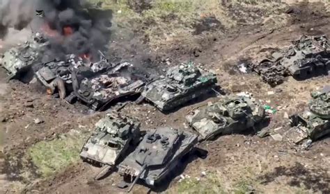 Ukraine Loses Just Five Of Its 71 Leopard 2 Tanks In Counteroffensive