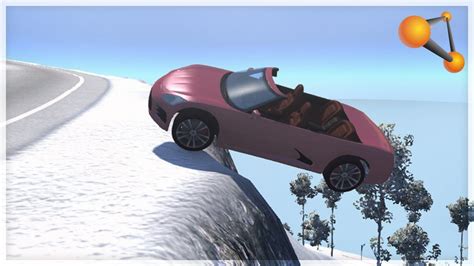 СПУСК С ГОРЫ БЕЗ ТОРМОЗОВ В Beamng Drive Youtube