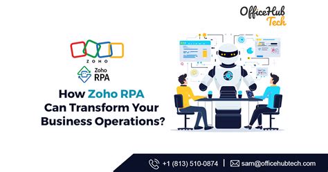 how zoho rpa can transform your business operations