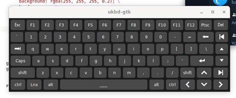 we ve developed a brand new screen keyboard created by turkman linux