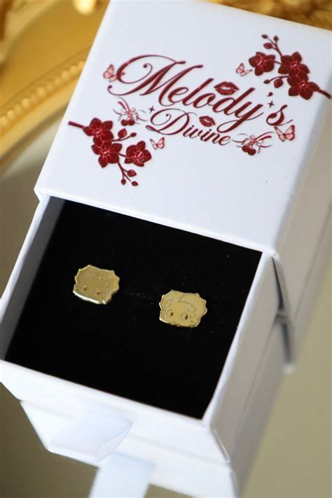 Betty Boop Earrings Engraved Version Melodys Divine