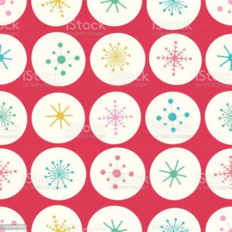 크리스마스 눈송이와 별 추상 패턴 배경 패턴입니다 축제 벡터 원활한 반복 디자인입니다 0명에 대한 스톡 벡터 아트 및 기타
