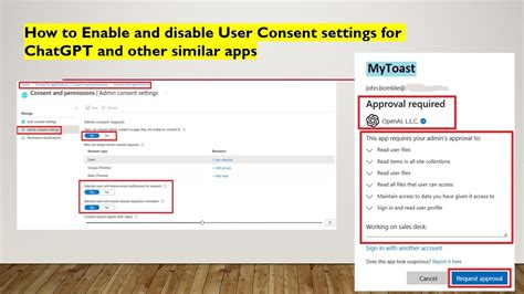 How To Enable And Disable User Consent Settings For Chatgpt And Other