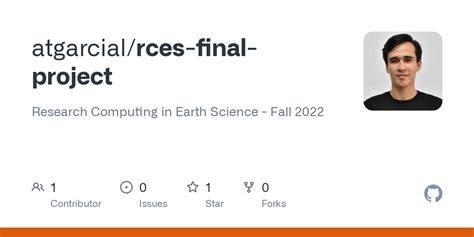 Github Atgarcialrces Final Project Research Computing In Earth