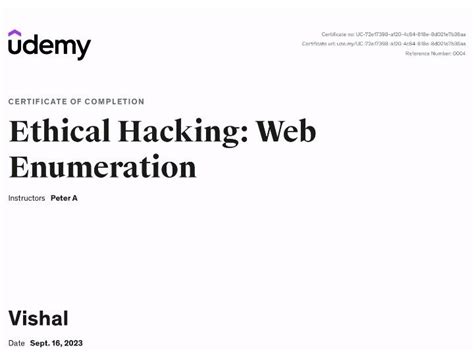 Vishal Shewale On Linkedin Udemy Eccouncil