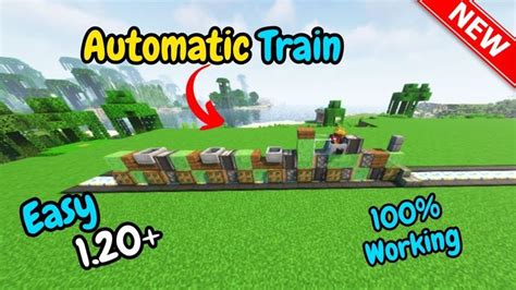Minecraft Tutorial How To Make A Train In Minecraft Minecraft Tutorial Minecraft