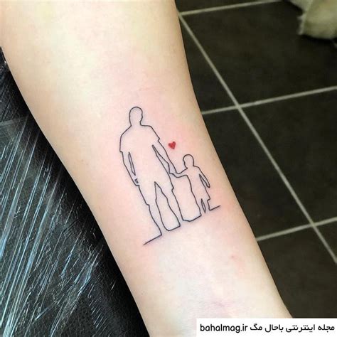 طرح تاتو در مورد پدر ️ بهترین تصاویر