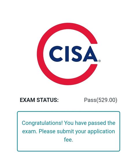 I Am Thrilled To Announce That I Have Passed Cisa Exam In Jan 2024
