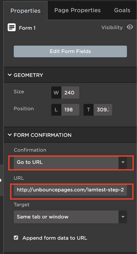 Creating A Multi Page Funnelform Using The Classic Builder Documentation