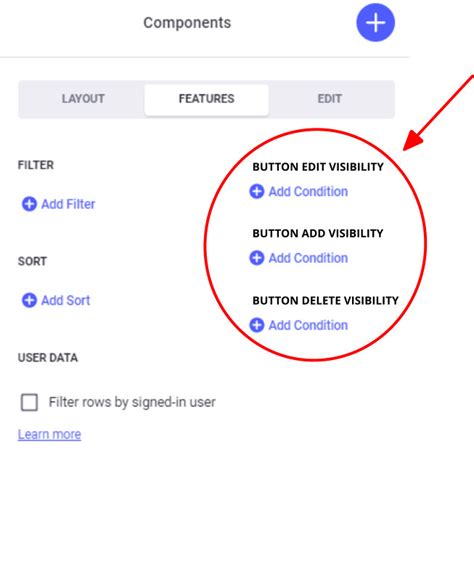 Make Add Edit Delete Conditional Feature Requests Glide Community