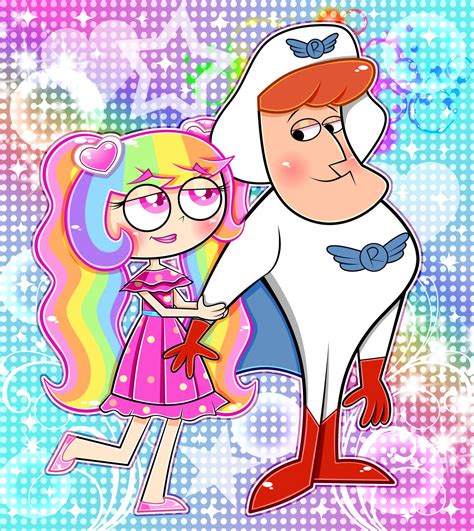 Rainbow Vivre And Roger Ramjet By Sherbertstarkitty05 On Deviantart