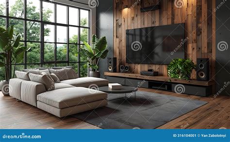 Av Audiovisual Concept With Keyword People And Icons Flat Vector