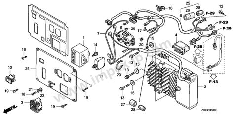 Honda Eu2000 Parts Diagram Honda Eu 2000 Generator Maintenance