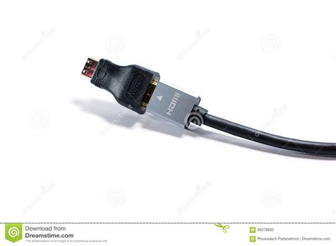 Cable Hdmi And Adapter Editorial Photography Image Of Adapter 99278692