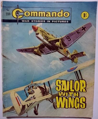 Commando Comic 239 Sailor With Wings 1966 Tally Ho Chap