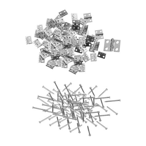 Retro Mini Hinges Iron Hinges For Small Jewelry Chest Cabinet Drawer Crafts Darazpk