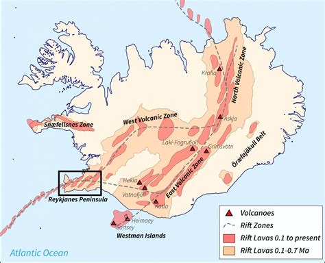 Grindavik Iceland Sylingarfell Volcano Still Flowing And Consuming