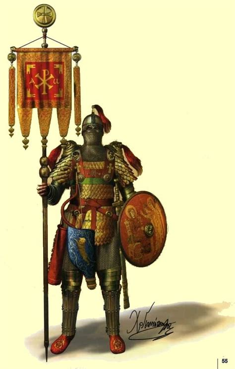 Βυζαντινός κατάφρακτος Ancient Warfare Warrior Medieval
