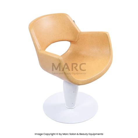 Elegant Kira White Salon Chair Comfort And Style Combined
