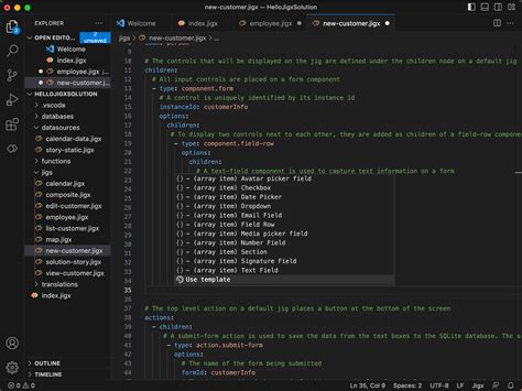 Add A Component Using A Template Jigx Guides