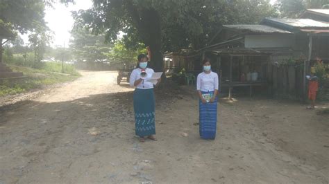 ဝေါလေမြိုင်မြို့၌ ကိုဗစ် ၁၉ ရောဂါ ကြိုတင်ကာကွယ်ရေး အသိပေးချက်များအား