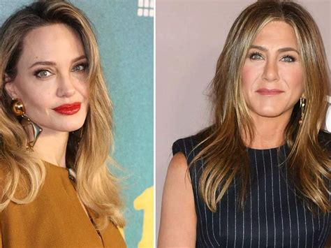 Jennifer Aniston And Angelina Jolie Meet