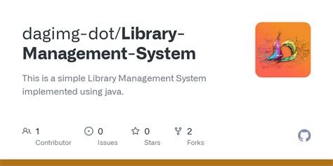 Github Dagimg Dotlibrary Management System This Is A Simple Library