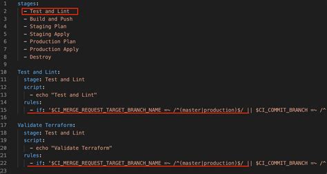 Gitlab Test Workflow