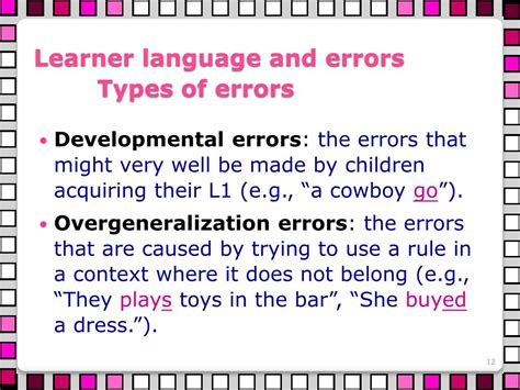 Ppt 4 Learner Language Powerpoint Presentation Free Download Id