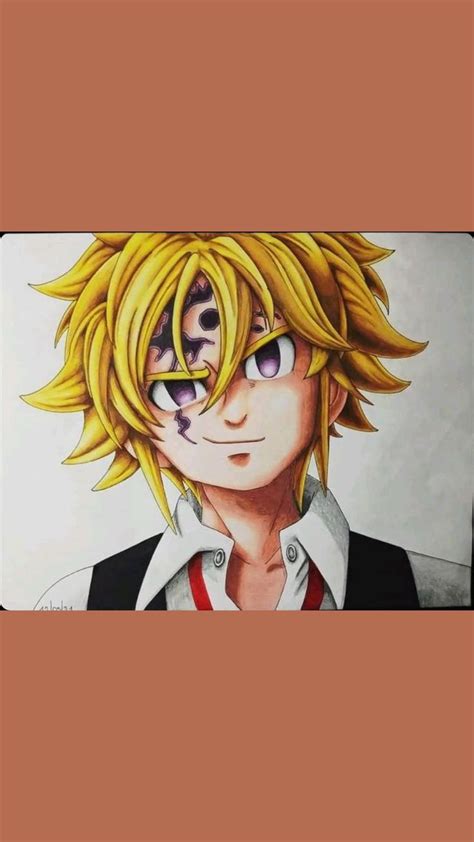 Meliodas De La Serie Nanatsu No Taizai Demon King Meliodas Fanart