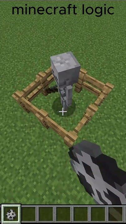 Minecraft Logic Is Messed Up Minecraft Memes Minecraftshorts Minecraftmemes Minecraftmeme