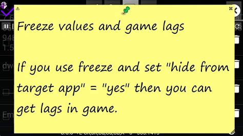 Freeze Values And Game Lags GameGuardian YouTube