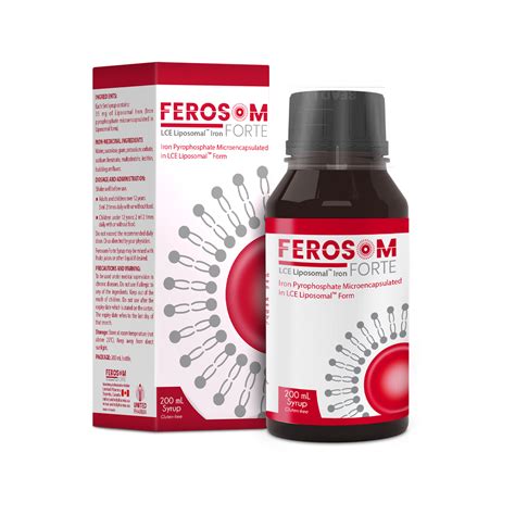 Ferosom Forte Syrup 200ml Pharmazone