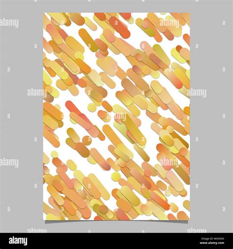 Orange Modern Gradient Diagonal Rounded Stripe Pattern Brochure Background Template Graphics