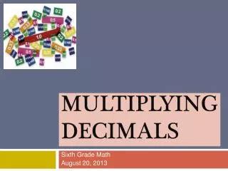 PPT Multiplying Decimals PowerPoint Presentation Free Download ID 3173699