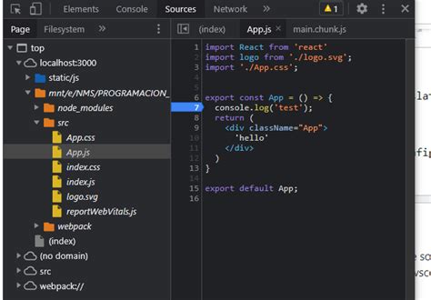 Reactjs Breakpoints Not Working Debugging React App In Chrome Through Visual Studio Code On