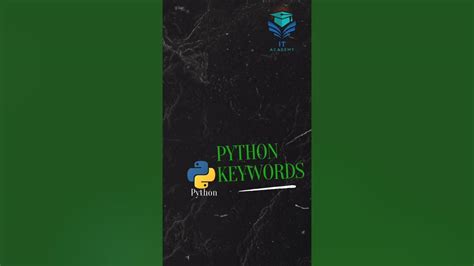 Python Keywords Listpython Pythonprogramming Pythonbeginners Pythontutorial