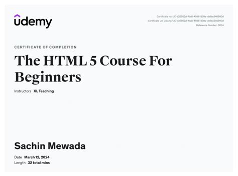 Sachin Mewada On Linkedin Html5 Webdevelopment Udemygraduate