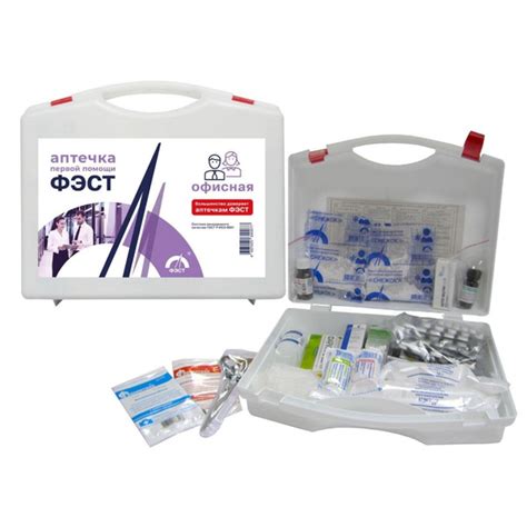 Аптечка первой помощи офисная ФЭСТ №5 1 до 30 человек купить с доставкой по выгодным ценам в