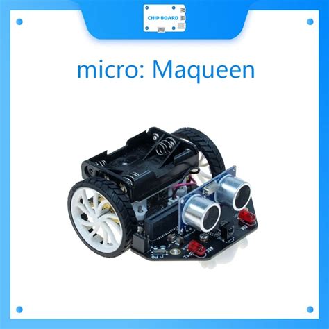 ♠dfrobot Micro Maqueen Microbit Educational Programming Robot Platform Smart Car V40