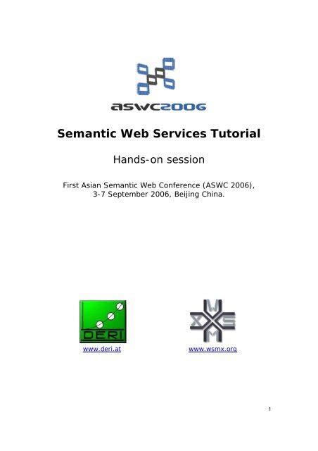 Semantic Web Services Tutorial Wsmo