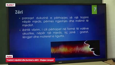 Klasa 7 Fizikë Trazimi I Mjedisit Dhe Burimet E Zërit Gjirafavideo