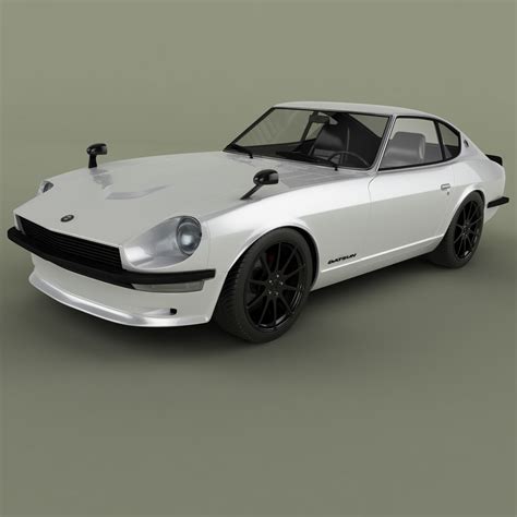 Datsun 240z Personalizado Modelo 3d 119 Max 3ds Fbx Obj Free3d