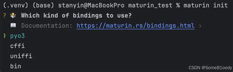 【rust中级教程】题外话：rust Python联合编程基于maturinrust Maturin Csdn博客