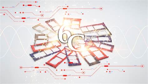 Premium Photo The Concept Of 6g Network Highspeed Mobile Internet New