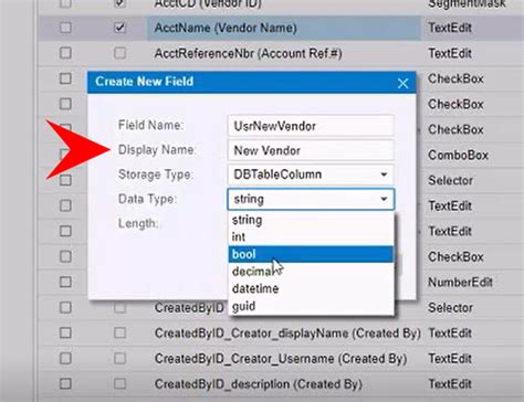Add A New Data Field To A Form In An Acumatica Screen Crestwood Associates