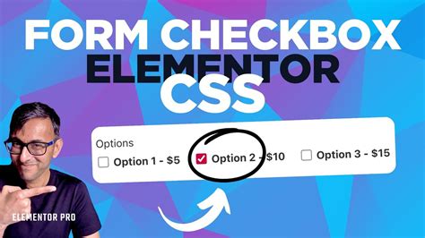 Styling Elementor Checkboxes Inside Forms Free Css Youtube