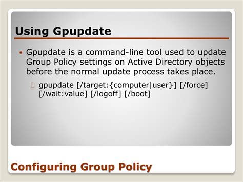PPT Mastering Group Policy Administration Guide PowerPoint Presentation ID 9685292