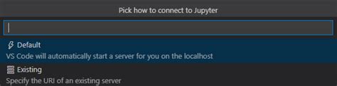 Python DataScience JupyterServerURI No Longer Recognised Issue